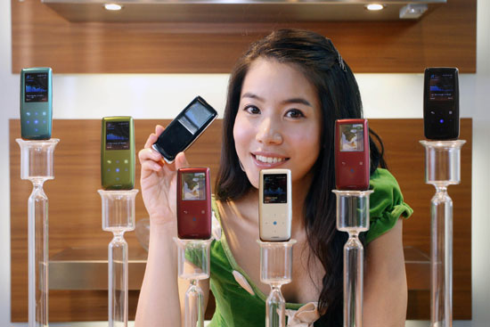 삼성전자, 비디오 MP3 플레이어! 2종 출시 – Samsung Newsroom Korea