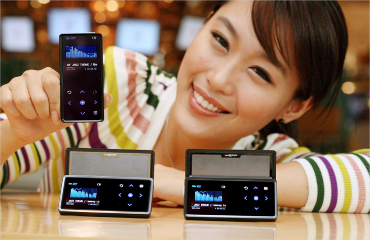 삼성전자, 뮤직 Sharing MP3 ‘K5’ 출시 – Samsung Newsroom Korea