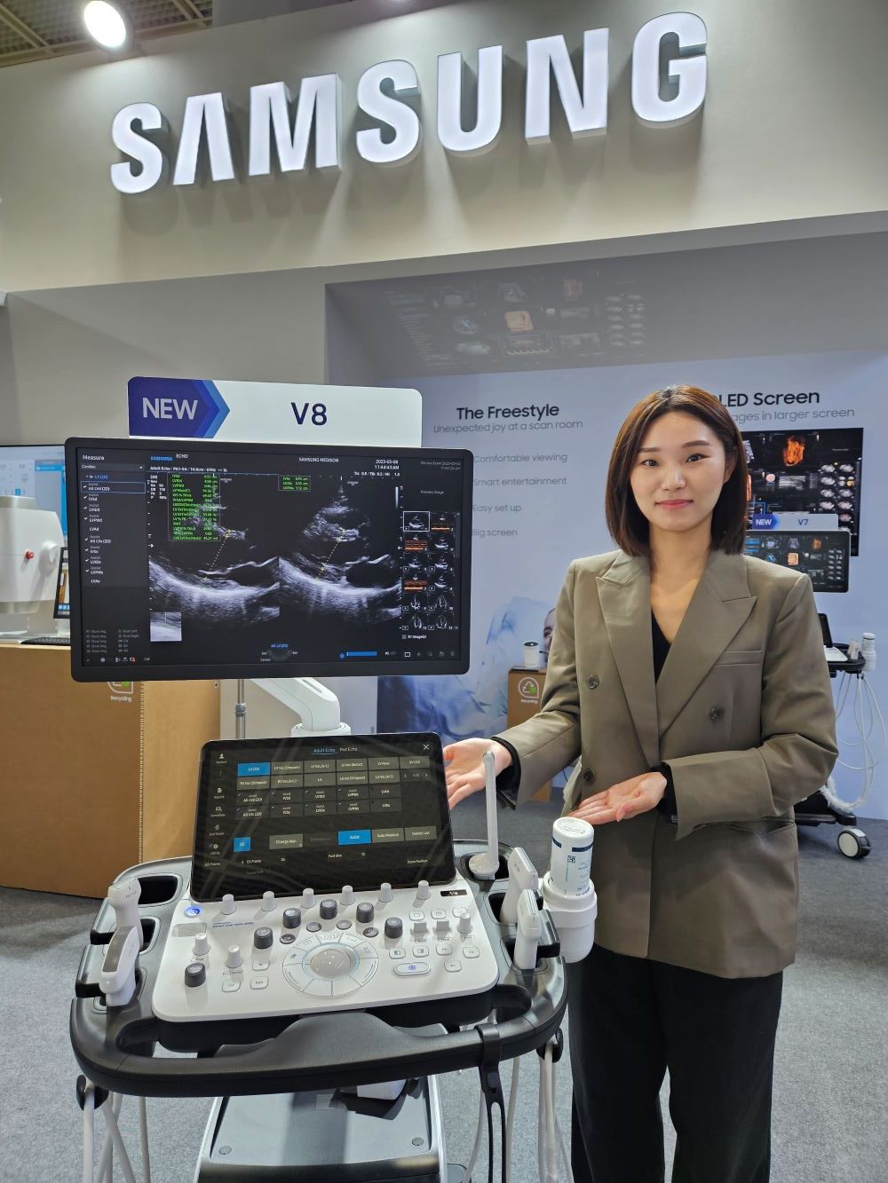 삼성전자·삼성메디슨, ‘KIMES 2023’서 강화된 AI 진단 보조 기능 공개 – Samsung Newsroom Korea